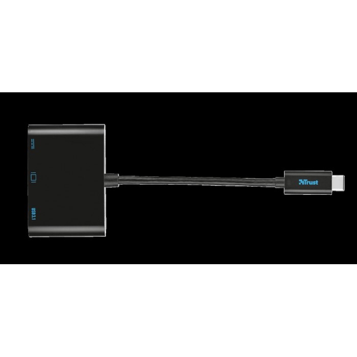 Adaptor trust usb-c multiport adapter specifications general height...